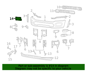 2019-2023 Ram 3500 Bracket 68362197aa | TascaParts.com