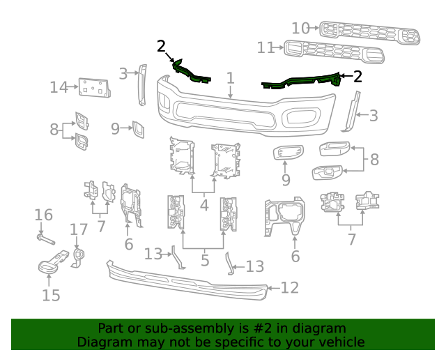 68449573AB - Bracket - Mopar Parts Canada