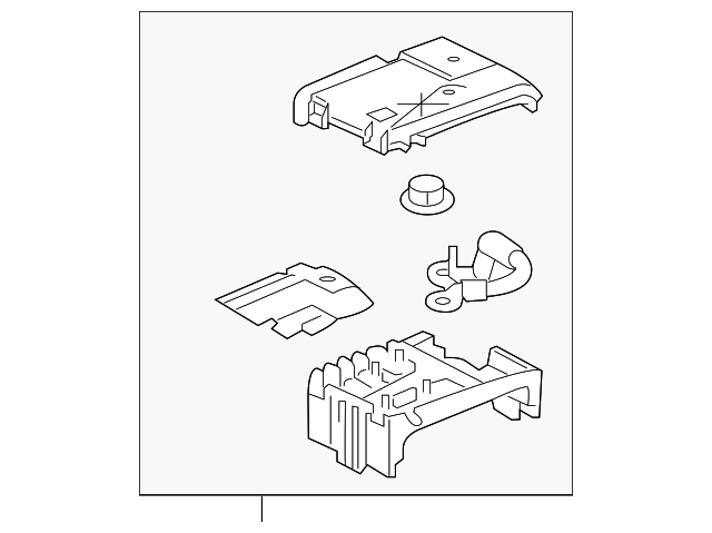2017-2020 Buick Envision Engine Compartment Battery Distribution Fuse ...