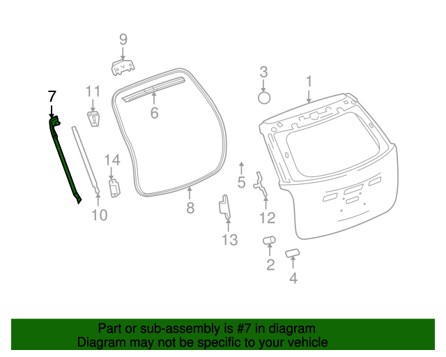 Buy Genuine GM Auto Parts - Sealing (Part # 22988757) | GM Parts Store