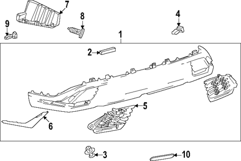 Bumper & Components - Rear for 2024 Lexus RX500h | Lexus OEM Parts Online