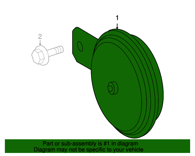 86510-0R010 - Horn 2000-2023 Toyota | AutoNationParts.com