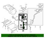31120-D3500 - Fuel Pump And Strainer Set 2016-2022 Kia Sportage | Kia ...