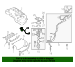 2017-2021 Kia Sportage Fuel Tank Vent Valve 31180-D3500 | TascaParts.com