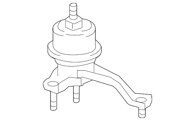 12362-0V010 - Engine Mount 2004-2015 Toyota | AutoNationParts.com