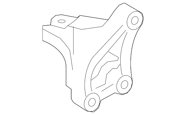 2007-2011 Toyota Side Mount Bracket 12315-0H080 | Toyota Parts Center