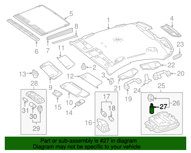 000000-004146 - Bulb 2003-2018 Mercedes-Benz | Mercedes-Benz USA Parts