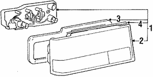 Brake Lights | Mitsubishi Parts Central