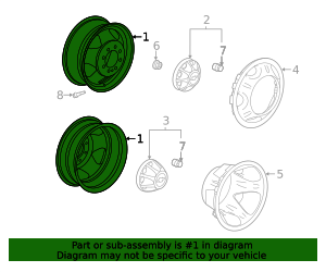 2024 GM Wheel 84830463 GM | GMPartsDirect.com