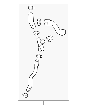 2019-2021 Cadillac Thermostat Bypass Hose 55487348 | GMPartsDirect.com