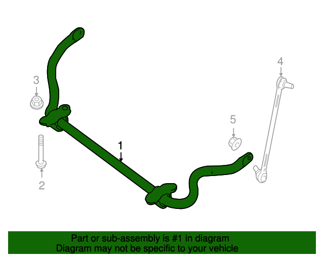 204-323-20-65 - Stabilizer Bar 2008-2017 Mercedes-Benz | Mercedes-Benz ...