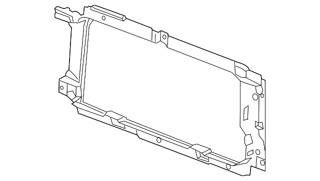 2014-2019 GM Radiator Support Panel Seal 23364122 | TascaParts.com