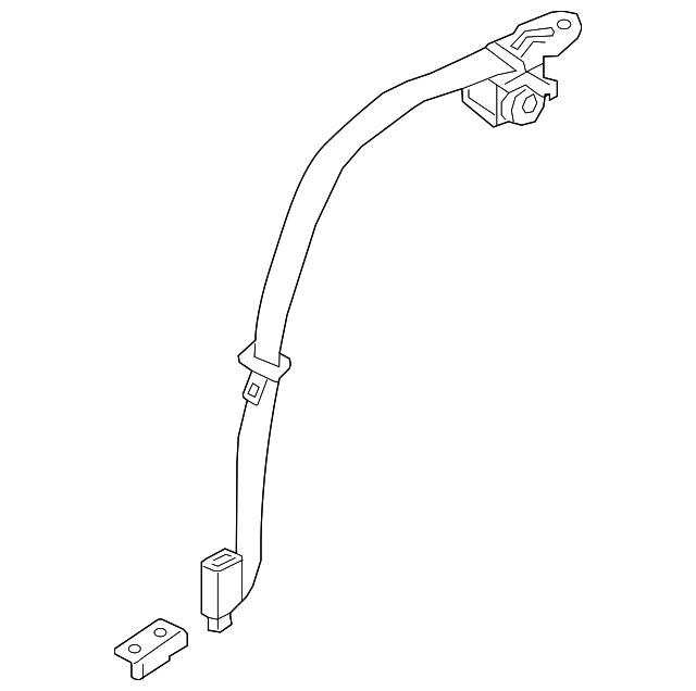 89850-D5500WK - Lap & Shoulder Belt 2016-2020 Kia Optima | Kia.Parts Store