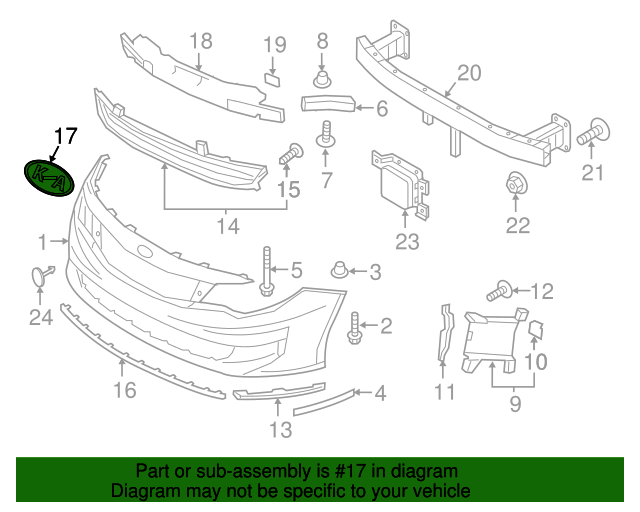 86591-D5200 - Valance 2016-2018 Kia Optima | Kia.Parts Store