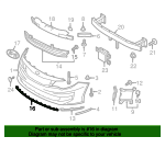 2016-2018 Kia Optima Valance 86591-D5000 | TascaParts.com