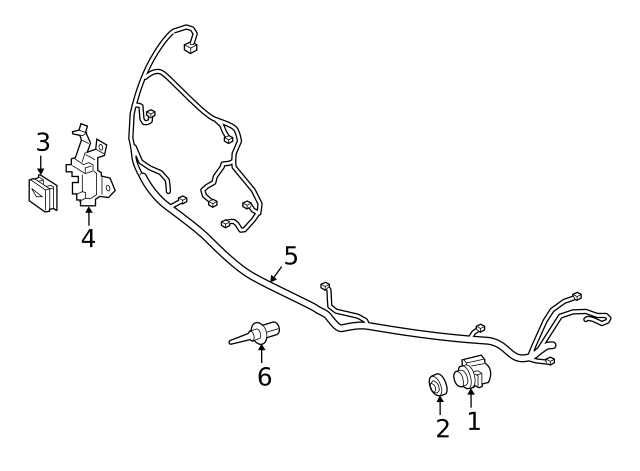 177-885-46-00 - Cruise Control Distance Sensor Bracket 2019-2022 ...