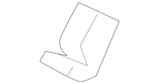 2016-2019 Chevrolet Cruze Passenger Side Front Fender Bracket 13453298 ...