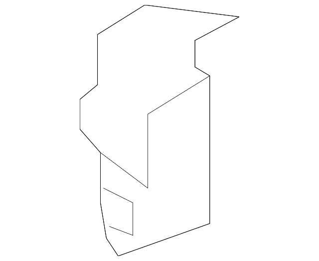 39099432 - Driver Side Front Compartment Front Side Rail 2016-2019 ...