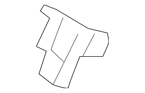 Driver Side Body Side Front Fender Front Upper Bracket 84244578 | GM ...