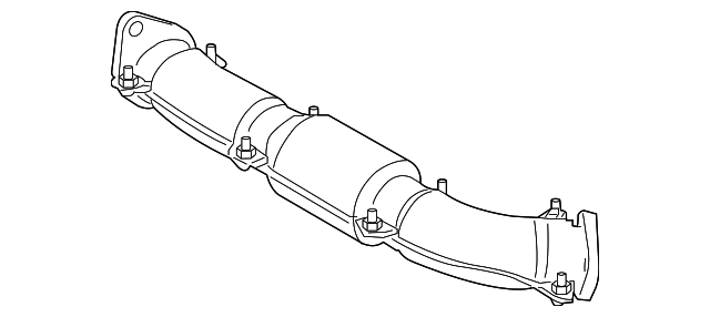 2002-2014 Subaru Cross Over Pipe 44101FE070 | OEM Parts Online