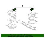 1991-2021 Subaru Exhaust Manifold Gasket 14038AA000 | Subaru Parts Store