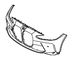 Genuine BMW 51-11-7-884-094 | Front Bumper Cover, Primed (US/PDC/PMA ...