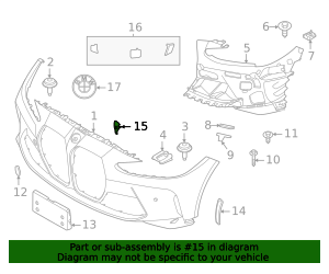 51-11-8-083-809 - Front Camera Mount Bracket 2021-2024 BMW | BMW Parts ...