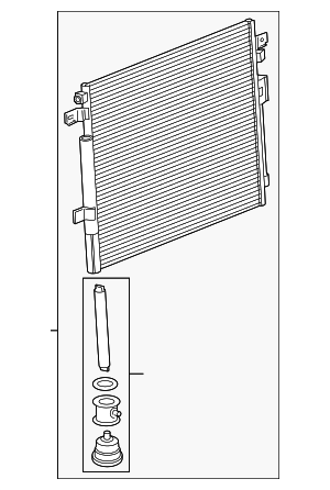 84671871 - Air Conditioning Condenser 2015-2022 GM | Chevrolet Parts Direct