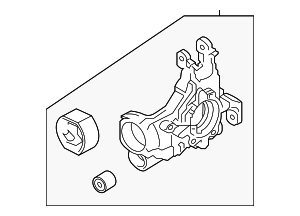 2017-2022 Volvo V90 Cross Country Suspension Knuckle 31387217 | OEM ...