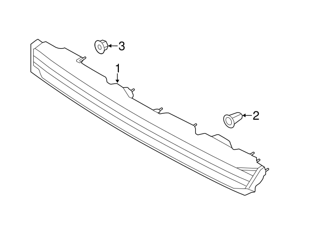 2015-2019 Lincoln MKC Reflector Assembly EJ7Z-13A565-A | OEM Parts Online