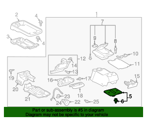 2004-2010 Toyota Sienna Support 58861-AE010-E0 | OEM Parts Online