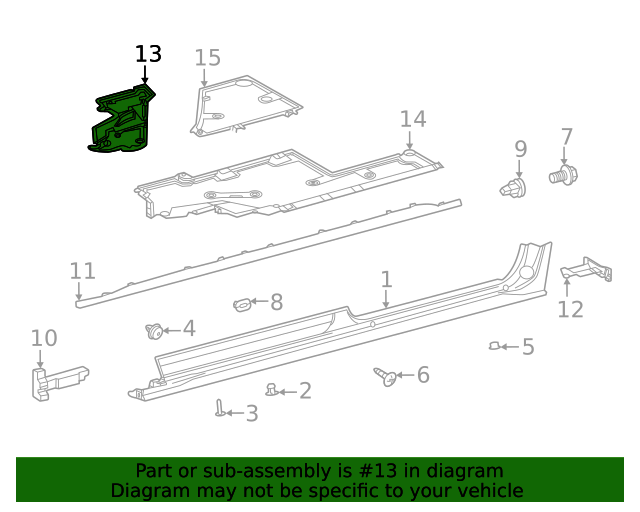 58165-08040 - Under Cover - 2021-2022 Toyota Sienna | OEM Genuine ...