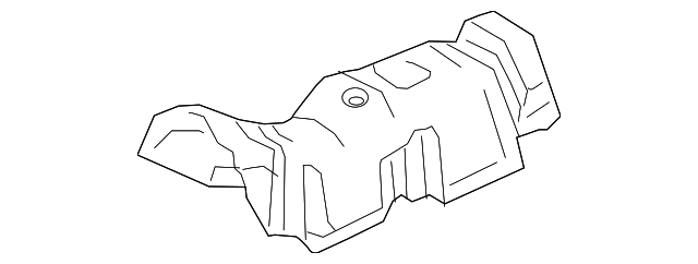 2016-2020 Toyota Heat Shield 58151-WB001 | Toyota Parts Center