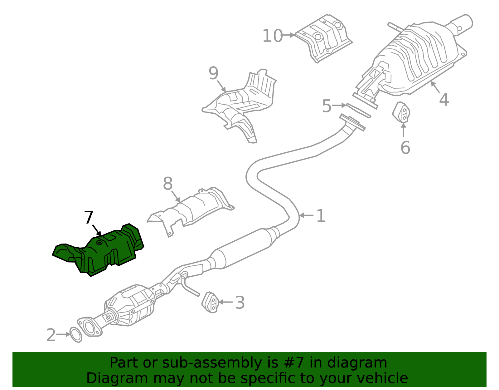 2016-2020 Toyota Heat Shield 58151-WB001 | Toyota Parts Center