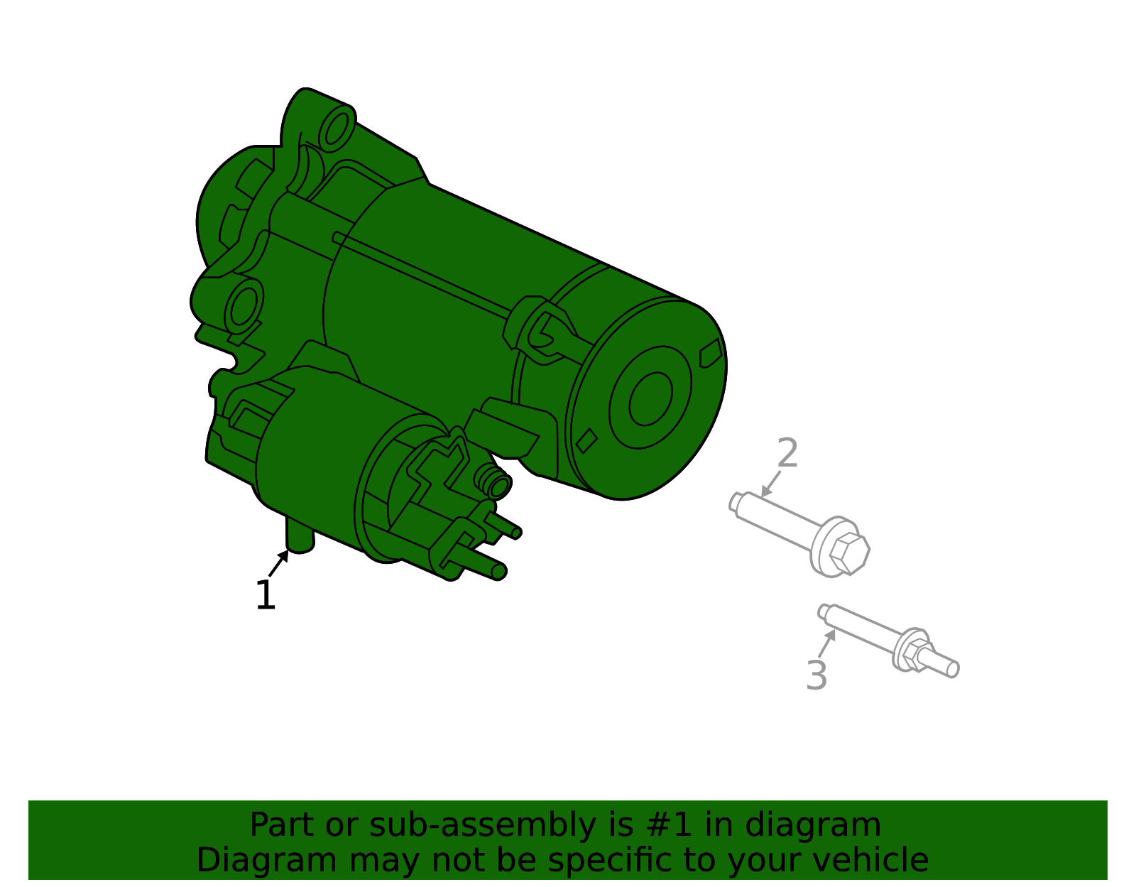 LC3Z-11002-A - Starter Motor 2020-2025 Ford | Big 3 Auto Parts