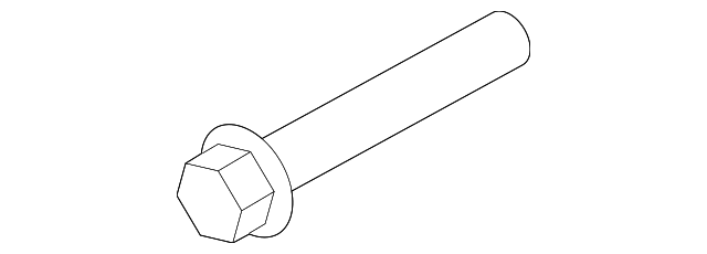 2009-2017 Nissan GT-R Reinforced Beam Bolt 081A6-8902A | TascaParts.com