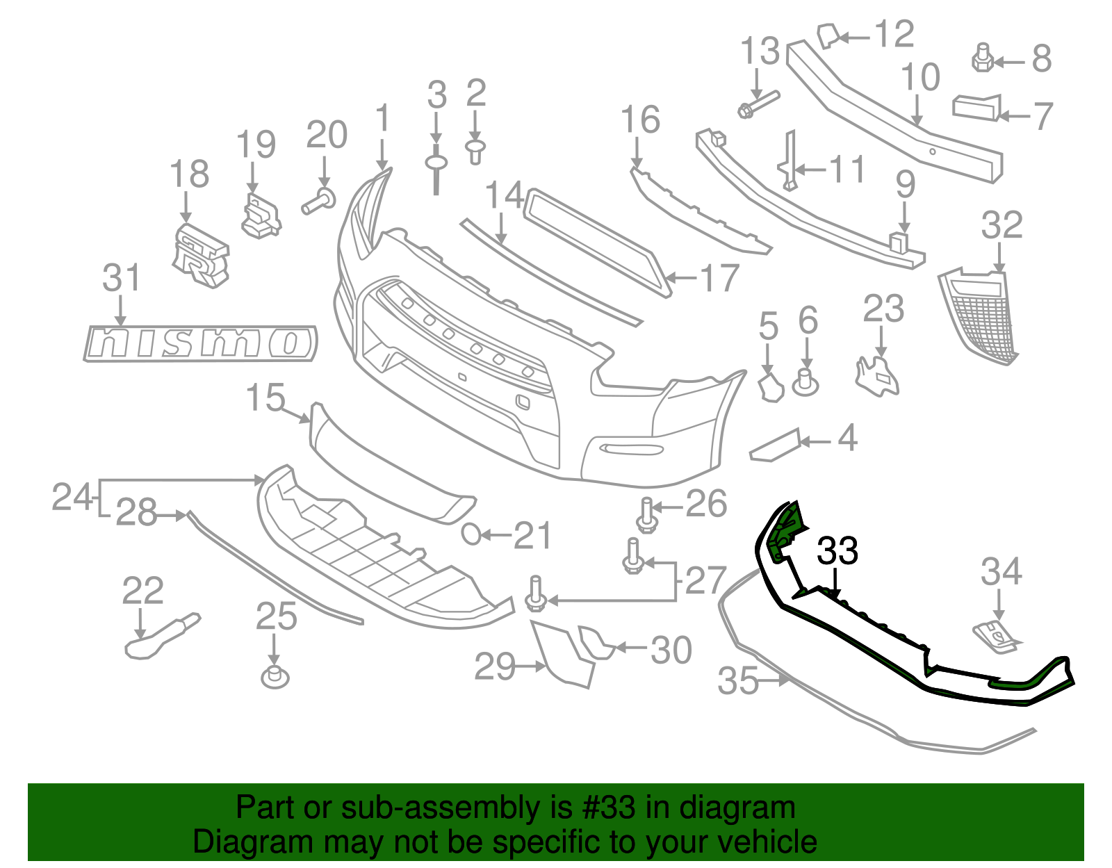 96015-6AV1C - High-Quality Spoiler for 2017-2021 Nissan GT-R ...