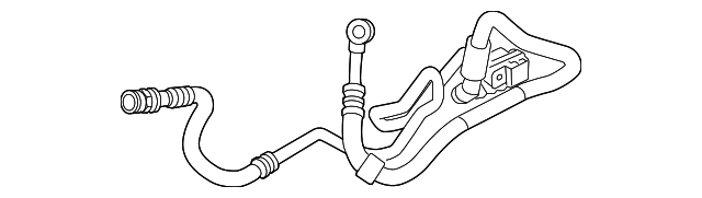 32416785276 - 2008-2014 BMW Power Steering Return Hose (32-41-6-785-276 ...