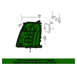 2009-2014 GM Passenger Side Headlamp 84086145 GM | GMPartsDirect.com