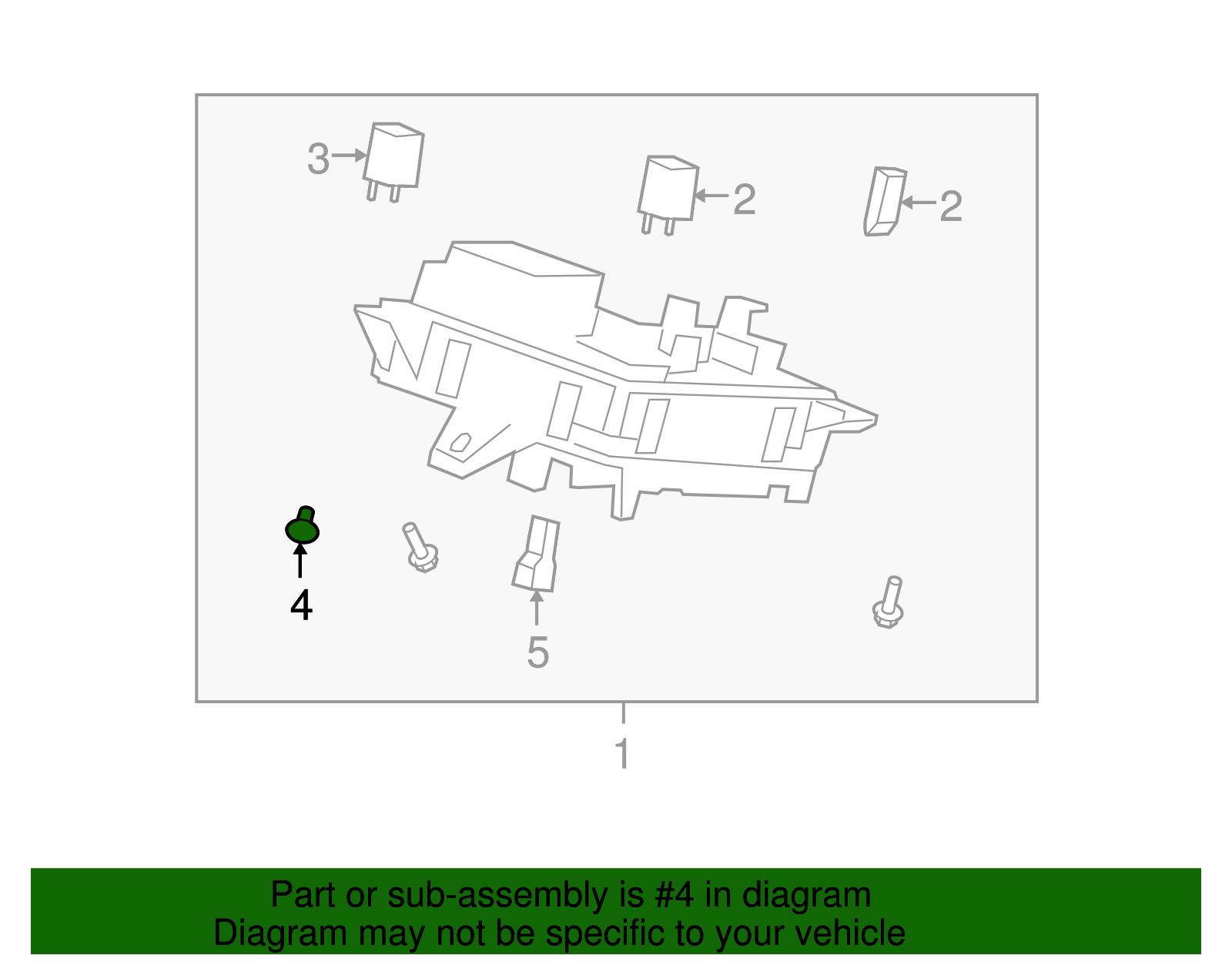 2007-2025 GM Mini Fuse 19116042 GM | GMPartsDirect.com