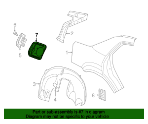 2011-2023 Chrysler 300 Fuel Filler Housing 68037709AG | TascaParts.com