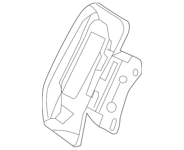 68500541AA - Hood Bezel Right | Mopar Parts Canada