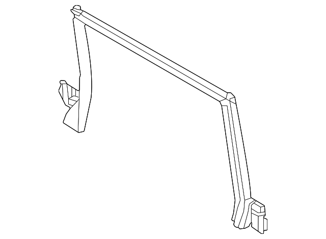 2021 Ford Bronco Window Channel M2DZ-7825767-A | TascaParts.com