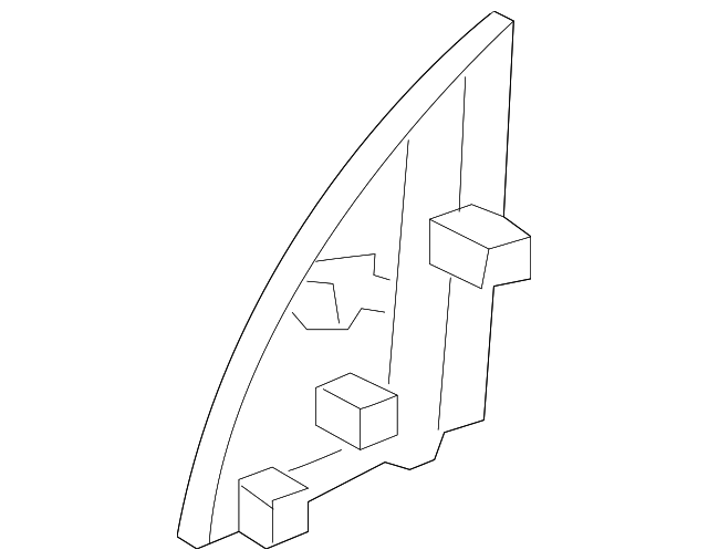 2013-2022 Nissan LEAF Corner Trim 80292-3NF0A | Team Nissan Inc.