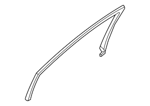 2013-2024 Nissan LEAF Frame Molding 802D5-3NF0A | Nissan Parts Plus