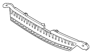2005-2006 Hyundai Tiburon Grille 86560-2C500 | QuirkParts