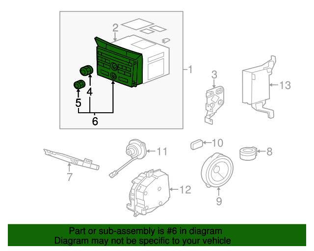 39106-SZA-A01 - Panel - 2012-2015 Honda Pilot | Genuine Honda Parts