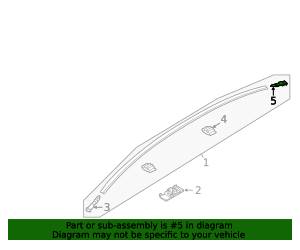 2019 Mazda 3 Roof Molding Protector BCKC-50-9L2 | TascaParts.com