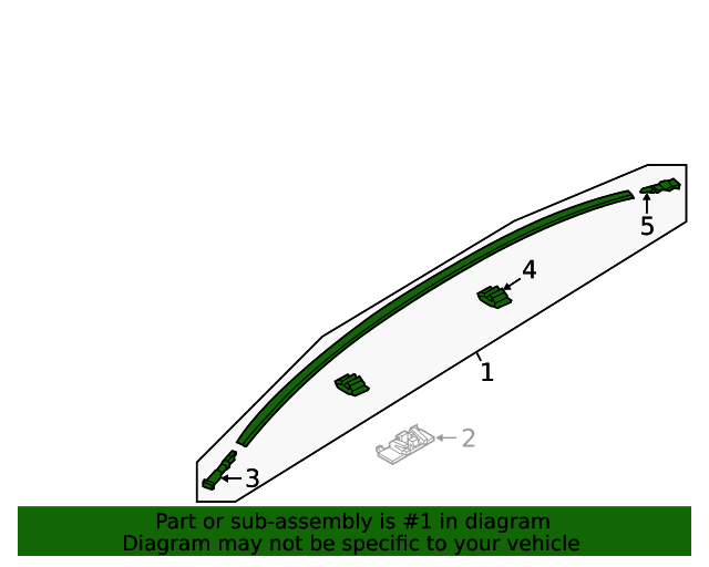 BCKC-50-9L0 - Roof Molding - 2019-2024 Mazda 3 | Mazda Swag