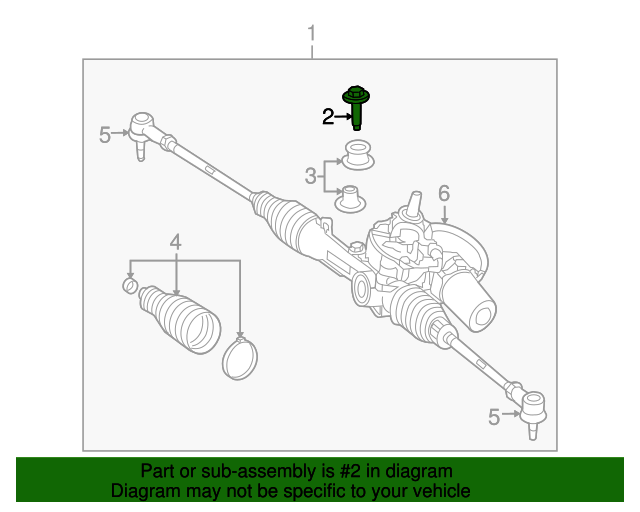 0019909000 - Gear Assembly Mount Bolt 2008-2016 Smart Fortwo | Mercedes ...
